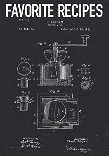 Favorite Recipes: Our Family Blank Recipe Journal | Coffee Mill Vintage ...