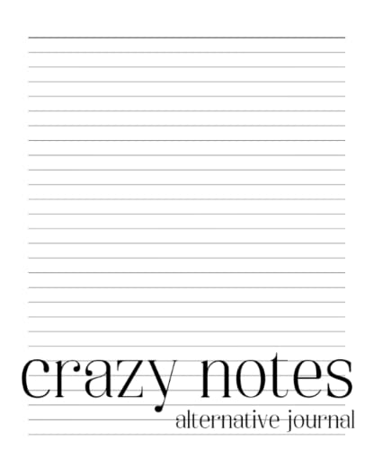 Crazy Notes: alternative notebook by Crazy Notes | Goodreads