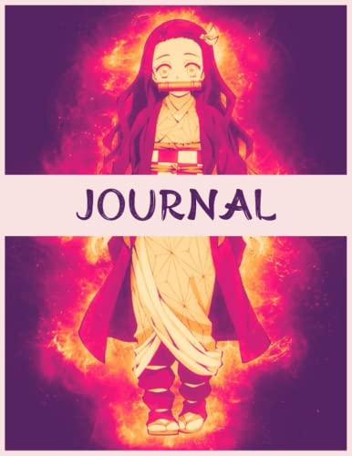 Journal: Demón Slaýer Ṇeẓuko Kạmạdo Anime Manga Style Cover Cute ...
