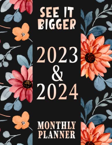 See it Bigger Planner 2023-2024 Monthly Plan Ahead: 2023 - 2024 monthly ...