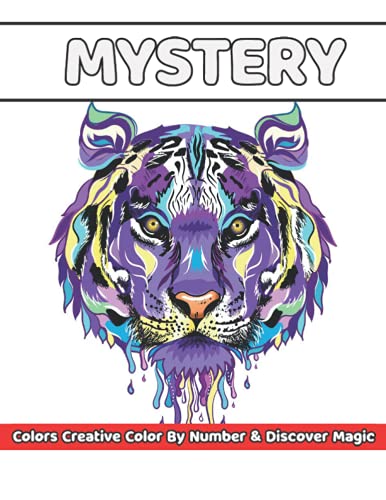 Mystery colors creative color by number & discover magic: Stress ...