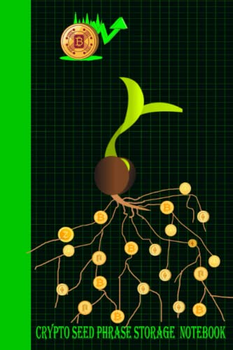 Crypto Seed Phrase Storage Notebook: Cryptocurrency seed storage ...