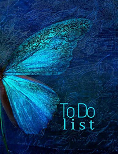 To Do List: Checklist Notebook - Organizer Book - Undated To Do Planner ...