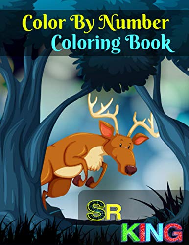 Color By Number Coloring Book: Adults Color By Number Coloring Book For ...