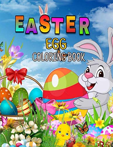 Easter egg coloring book: 30 images of patterned Easter Eggs to color ...