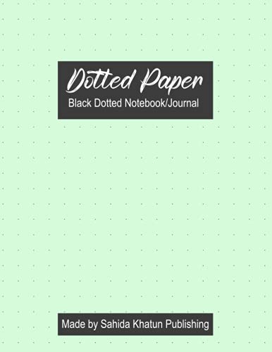 Dotted Paper: Dotted Notebook Paper Letter Size | Bullet Dot Grid ...