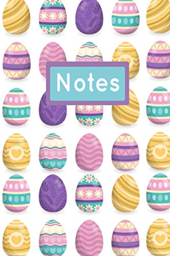 Notes: Colorful Easter Egg Journal Notebook For Kids and Adults - Blank ...
