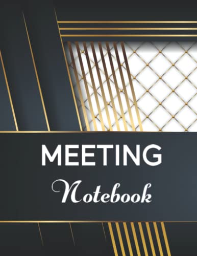 Meeting Notebook: Make it Easy to have Successful Meetings | Journal ...