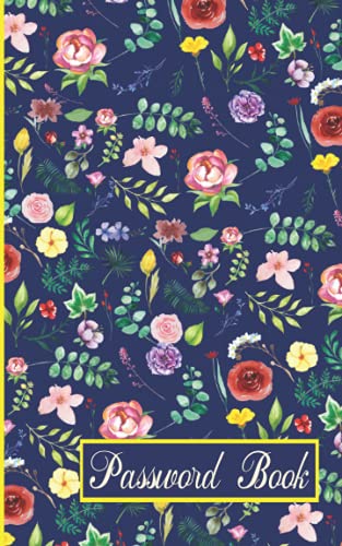 Password Book: Personal Internet Address & Password Logbook with ...