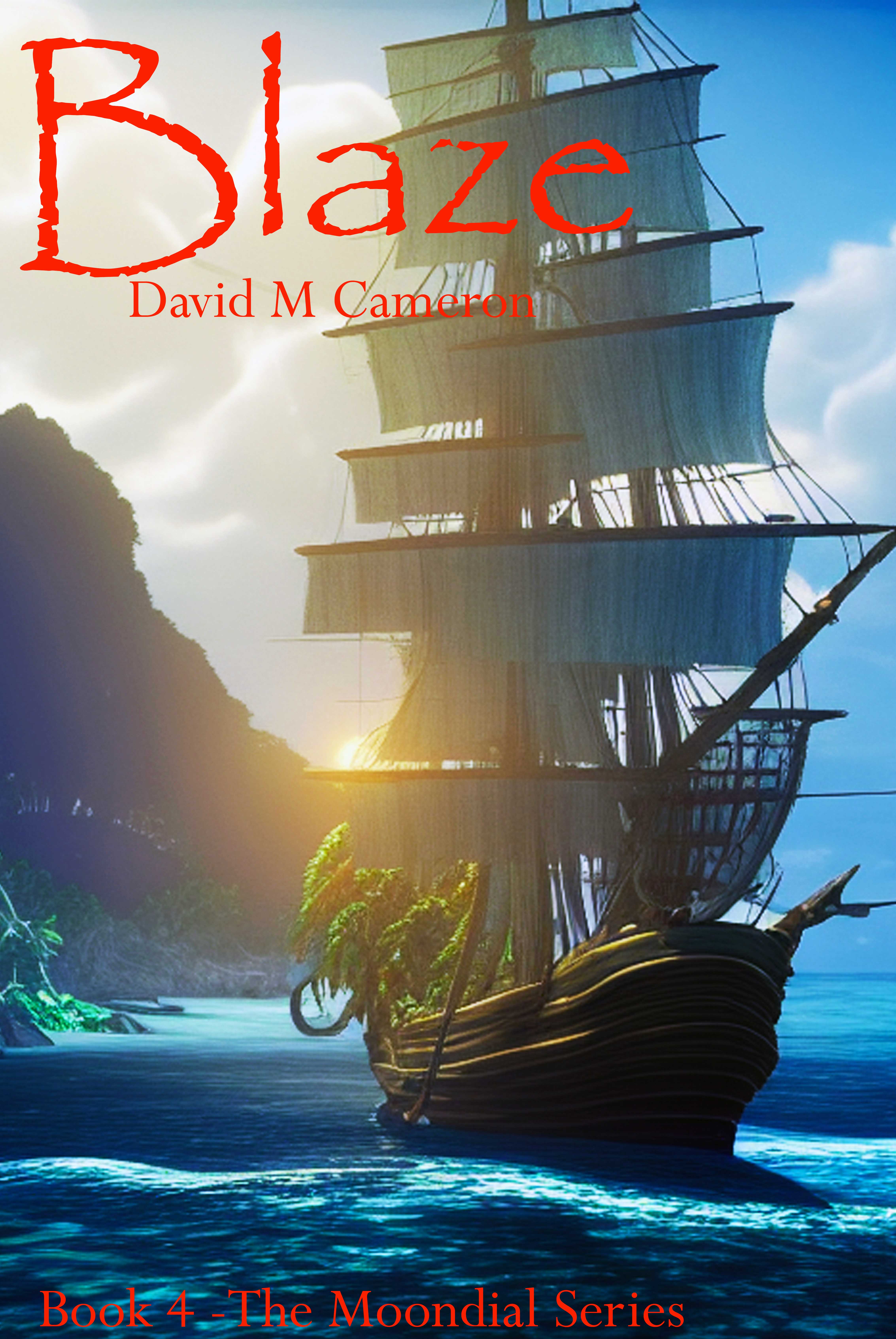 Blaze (The Moondial #4) by David M. Cameron | Goodreads