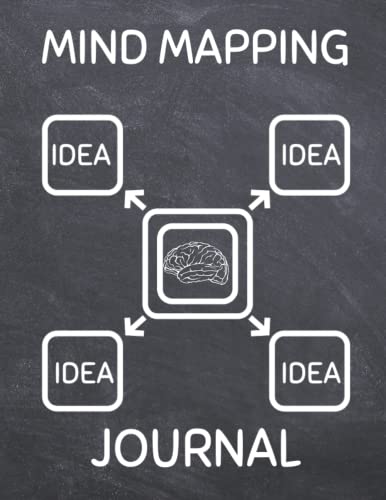Mind Map Journal: Blank Templates for Thoughts and Ideas Mind Mapping ...