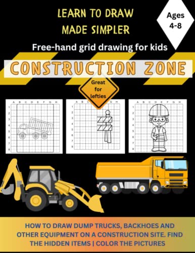 Learn to Draw Made Simpler, Free-hand Grid Drawing for Kids Ages 4-8 ...