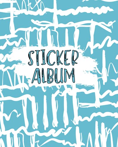Sticker Album: Sticker Collection Books for Kids Blank Sticker ...