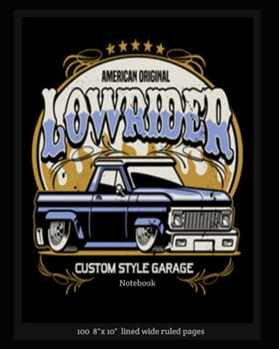 American Original Low Rider: Custom Style Garage Notebook by Bella ...
