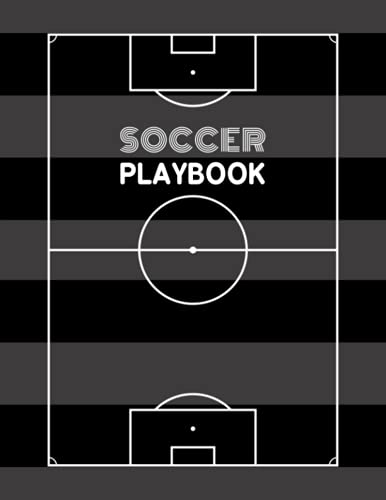 Soccer Playbook (8): Soccer Playbook: 8.5 X 11 inch, 120 Pages Notebook ...