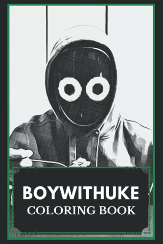 Boywithuke Coloring Book: Fun and Motivational Stress-Relieving Pages ...