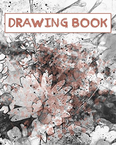 Drawing Book: 150 Pages| 8x10 | Blank book | Artistic Creations | Peach ...
