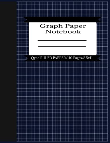 Graph Paper Notebook:Grid Paper For Math And Science Students: Grid ...