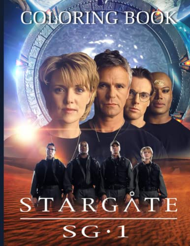 Stargate Coloring Book: Excellent High-quality Exclusive Colouring ...