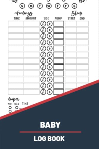 Baby Log Book: Newborn Baby or Toddler Log Tracker Journal Book, Daily ...
