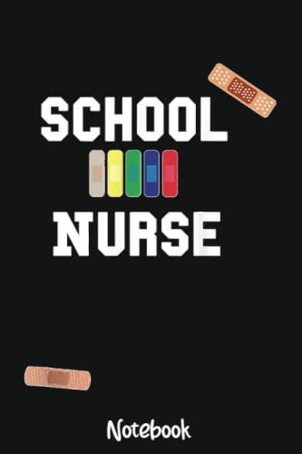 Fun School Nurse First Aid Notebook: 6x9 College Ruled Composition ...