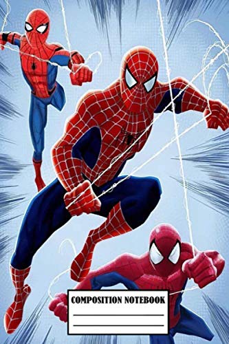 Spider Man Marvel Journal Diary : Spider Man Composition Notebook - 110 ...