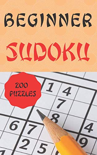 Beginner Sudoku Puzzles: Sudoku Book For Adults | Beginner Sudoku Book ...