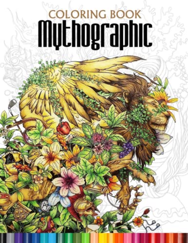Mythographic Coloring Book: A Fantastic World Of Mythical And Magical ...