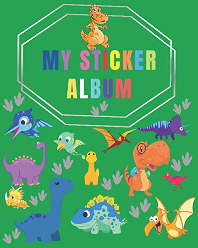 My Sticker Album: Blank Sticker Book for Collecting Stickers | Sticker ...