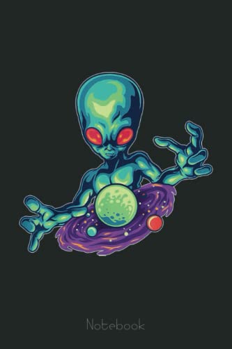 Aliens Alien - Aliens Outer Space Abduction UFO Hunter Notebook: Lined ...