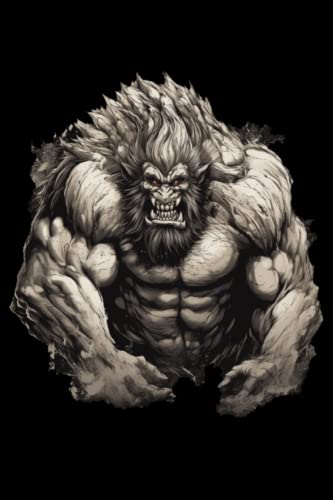 Dark Fantasy Monster: Lined Notebook 120 pages (6x9) by Luca Lucarion ...