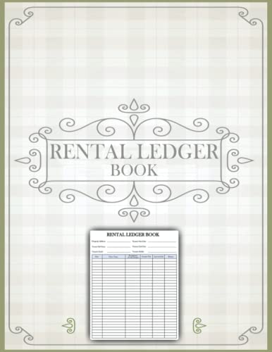 Rental Ledger Book: Income And Expenses Book Keeping Notebook For ...