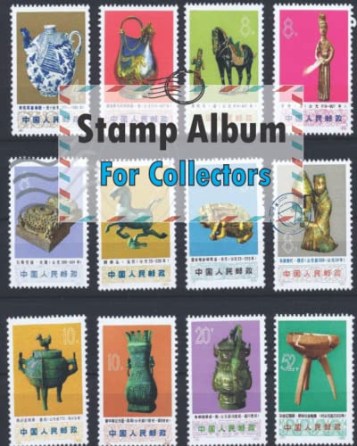 Stamp Album For Collectors: The Ultimate Book for Collecting Stamps, Stamp Collection Catalog ...
