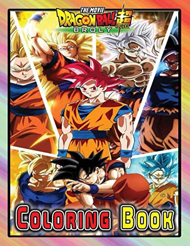 Dragon Ball Super Coloring Book: Your Best Dragon ball super Characters ...