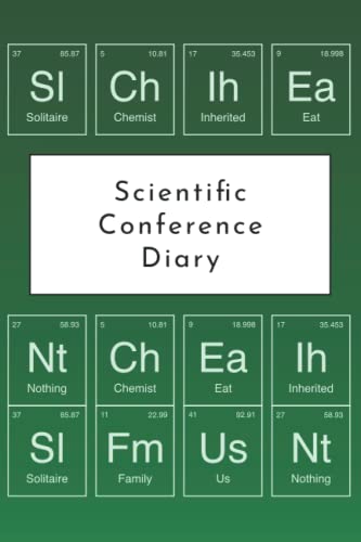 Scientific Conference Diary: Planner with Booking Information for ...