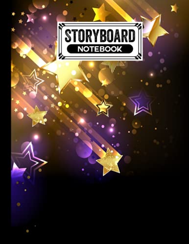 Storyboard Notebook: Cinema Notebooks for Cinema Artists With Five Star ...