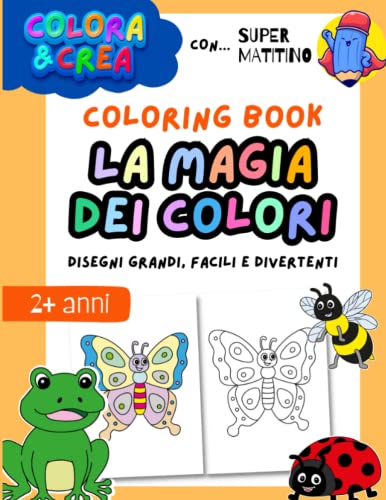 La Magia Dei Colori: Teneri disegni con immagini grandi e facili da ...