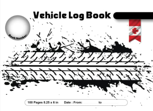 Vehicle Mileage Log Book: Simple Layout for Taxes & Accounting ...
