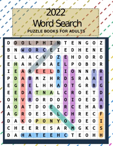 2022 250+ Word Search Puzzles for Adults: Word Search Book for Adults ...