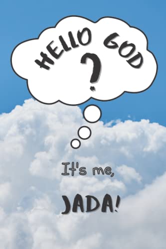 Hello God? It’s Me, Jada! - Personalized Journal For Kids and Tweens ...