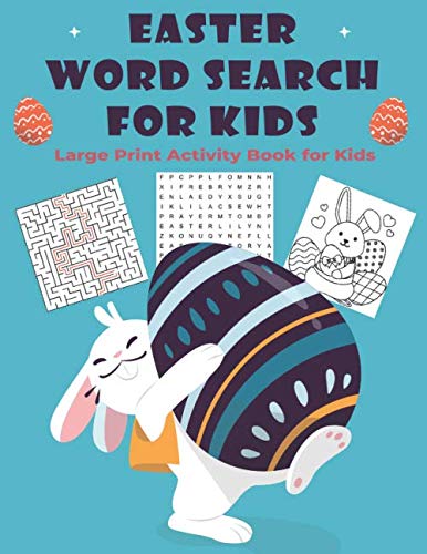 Easter Word Search For Kids - Large Print Activity Book For Kids: 50 ...