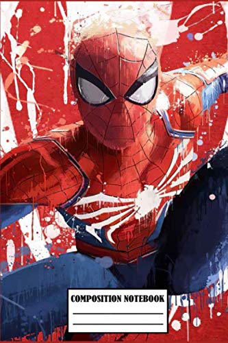 Spider Man Marvel Journal Diary : Spider Man Composition Notebook - 110 ...