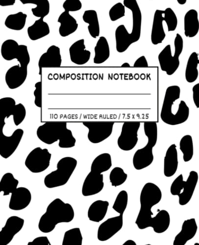 Leopard Print Composition Notebook by Kareem Thomas | Goodreads