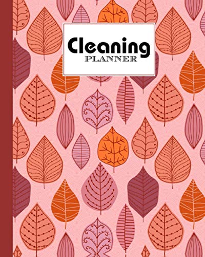 Cleaning Planner: Leafs Cleaning Planner, Daily House Cleaning Notebook ...