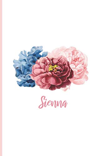 Sienna: Personalized notebook for Sienna, Christmas Birthday Notebook Journal for Women, Cute ...