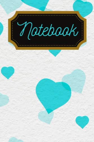 Cute Heart Pattern Notebook: This cute notebook is a great gift for ...