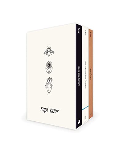 Rupi Kaur Trilogy Boxed Set: milk and honey, the sun and her flowers, and home body by Rupi Kaur ...
