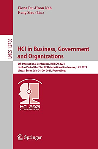 HCI in Business, Government and Organizations: 8th International ...