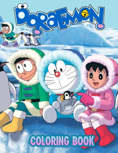 Doraemon Coloring Book: A Fabulous Coloring Book For Fans of All Ages ...