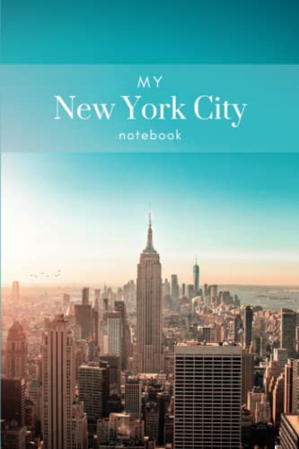 My New York City Notebook: New York notebook | Manhattan lined book to ...